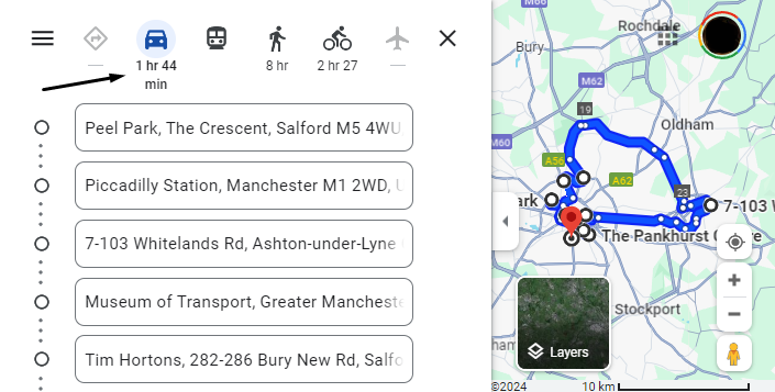 How to Plan a Route with Multiple Stops in 2024 [Google Maps + More]